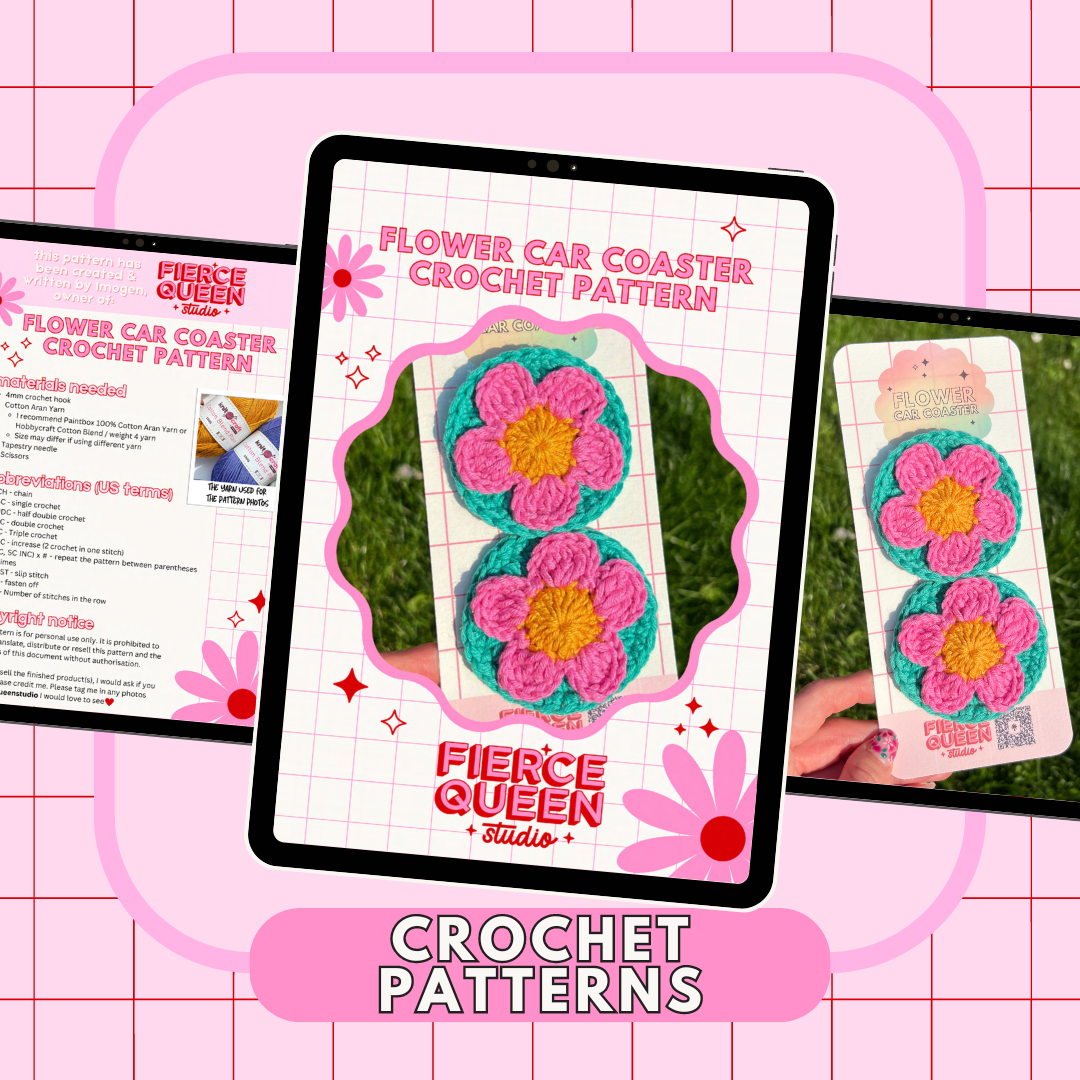 CROCHET PATTERNS – Fierce Queen Studio
